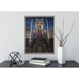 Komar Wandbild &raquo;Star Wars Ahsoka&laquo; Disney Set, 1 Stk. tlg. 40 x 50 cm (Breite x H&ouml;he) - Kinderzimmer, Dekoration bunt Vlies