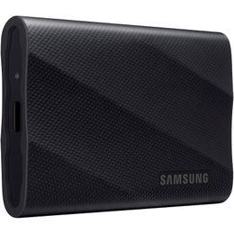 Samsung externe SSD &raquo;Portable SSD T9&laquo; 1 TB Anschluss USB Typ-C,3.2 Gen 2 (3.1 Gen 2) schwarz Passwortschutz auf Basis von AES 256-Bit-Hardwareverschl&uuml;sselung