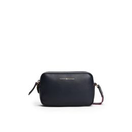 Tommy Hilfiger Damen Mini Bag &raquo;TH LOGOTAPE CAMERA BAG&laquo;, Damen Umh&auml;ngetasche, Schultertasche mit Logoschriftzug blau