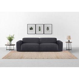 Trendmanufaktur &raquo;Braga, mit hochwertigem Kaltschaum, Megasofa, in Cord erh&auml;ltlich&laquo; modernes Big-Sofa, Couch mit hohem Sitzkomfort, 254/72/107 cm (B/H/