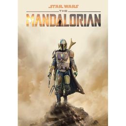 Komar Bild &raquo;Mandalorian Movie Poster&laquo; Disney Star Wars 1 Stk. tlg. Wandbild zur Dekoration im Kinderzimmer - ohne Rahmen bunt Holz, Papier
