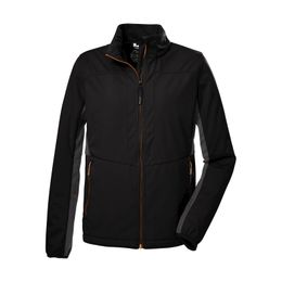 Killtec Damen Softshelljacke &raquo;KOW 42 MN SFTSHLL JCKT&laquo; Softshelljacke: wasser- und windabweisend, fluorfreie Impr&auml;gnierung schwarz XXL