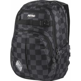Nitro Damen Nitro Schulrucksack &raquo;Chase&laquo; Alltagsrucksack, Rucksack f&uuml;r Freizeit, Schule, Arbeit und Reise grau B/H/T: 37cm x 51cm x 23cm