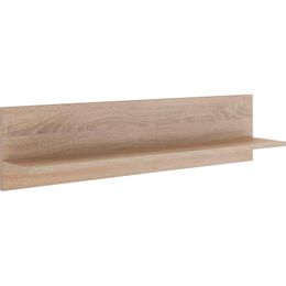 KOCHSTATION Wandboard &raquo;KS-Samos&laquo; 100 cm breit braun Holzwerkstoff
