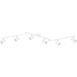 Globo LIGHTING Deckenstrahler &raquo;ROBBY&laquo; GU10 1 Stk. Deckenspot, GU10 Fassung, Wohnzimmer, Flur wei&szlig;