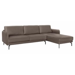 Creation BY ROLF BENZ Ecksofa &raquo;CR.450, Designecksofa, Polsterecke, L-Form&laquo; Armlehne sehr schmal, Breite 234 cm, Alugussf&uuml;&szlig;e in umbragrau beige 