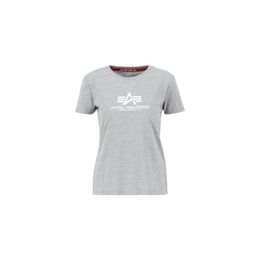 Alpha Industries Damen T-Shirt &raquo;New Basic T-Shirt BL W&laquo; grau XS