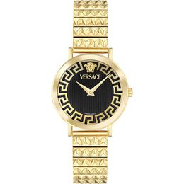 Versace Damen Quarzuhr &raquo;Versace DAEDALUS&laquo; Armbanduhr, Damenuhr, Swiss Made, Edelstahlarmband, analog, Saphirglas gold