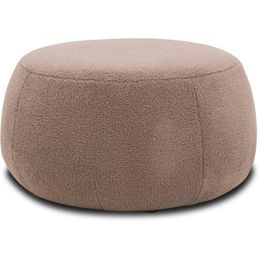 DOMO collection Hocker &raquo;800012&laquo; Hocker rund gepolstert rosa 100% Polyester