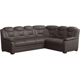 COTTA Ecksofa &raquo;Marcus L-Form&laquo; wahlweise mit Bettfunktion & Stauraum braun 64% Polyurethan, 25% Polyester, 11% Baumwolle