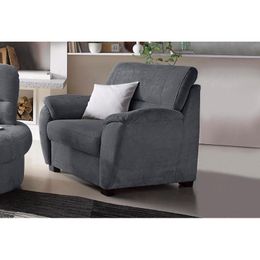 Sit & More sit&more Sessel &raquo;Pandora&laquo; grau Luxus-Microfaser ALTARA NUBUCK (100% Polyester);Luxus-Microfaser (100% Polyester);Luxus-Microfaser ALTARA NUBUCK (100% 