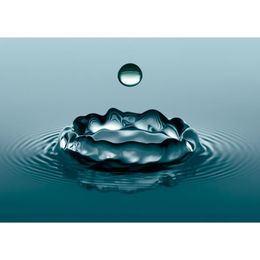papermoon Fototapete &raquo;Water Droplets&laquo; glatt bunt Vlies