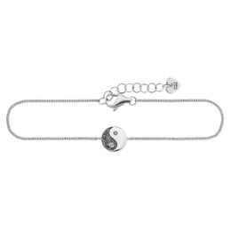 CAI Ca&iuml; Damen CA&Iuml; Armband &raquo;925/- Sterling Silber rhodiniert Zirkonia Yin Yang&laquo;