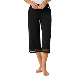CREATION L PREMIUM Damen Modal-Mix-Culotte schwarz Gr&ouml;&szlig;e 44/46