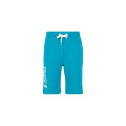 Alpha Industries Damen Sweatshorts &raquo;Basic Short AI&laquo; blau M, Normalgr&ouml;&szlig;en