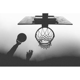 papermoon Fototapete &raquo;Photo-Art PAULO MEDEIROS, SPORT BASKETBALL&laquo; bunt Vlies