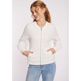 Haily's Haily&rsquo;s Damen HaILY&rsquo;S Sweatjacke &raquo;LS P JK Ke44ndra&laquo; wei&szlig; M