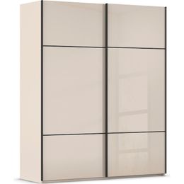 Rauch Schwebet&uuml;renschrank &raquo;Kleiderschrank Schrank Garderobe Schlafzimmerschrank SCALE-TRIO&laquo; edle dreigeteilte Front mit 2 Zierleisten Glasfront MADE 