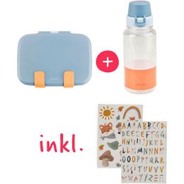 Sterntaler Kinder Lunchbox &raquo;Trinkflasche+Brotdose Filou&laquo; Set, 2 Stk. tlg. mit Trinkflasche; individuell personalisierbar