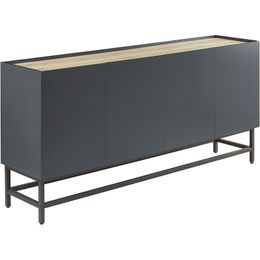 OTTO home Sideboard &raquo;Azly&laquo; pflegeleichte Melaminoberfl&auml;che, Metallgestell, ABS-Kanten