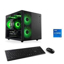 CSL PC &raquo;Cube V24173&laquo; schwarz Inkl. Maus, Tastatur, WLAN-Karte