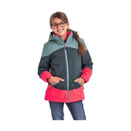 Killtec M&auml;dchen Outdoorjacke &raquo;KOW 195 GRLS JCKT&laquo; Wasserdichte Winterjacke mit Colourblock, verstellbaren Details gr&uuml;n 176