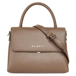 Bugatti Damen Bugatti Henkeltasche &raquo;ALMATA&laquo; beige