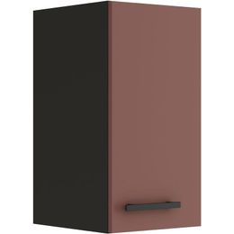 Optifit H&auml;ngeschrank &raquo;Palma&laquo; Breite 30 cm, 1 T&uuml;r, 1 Einlegeboden rot Holzwerkstoff