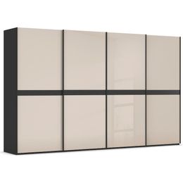 Rauch Schwebet&uuml;renschrank &raquo;Kleiderschrank Schrank Garderobe Schlafzimmerschrank SCALE-LINE&laquo; edle Optik mit Bauchbinde in Korpusfarbe mit Glasfront 