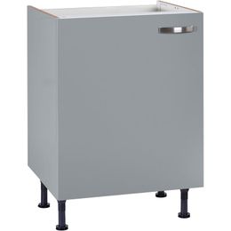 KOCHSTATION Sp&uuml;lenschrank &raquo;KS-Cara&laquo; Breite 60 cm grau