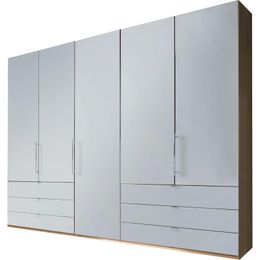 Wiemann Faltt&uuml;renschrank &raquo;Loft, Kleiderschrank, Schrank, W&auml;scheschrank, mit Glasfront&laquo; 3 Breiten, 2 H&ouml;hen 216/236 cm ausw&auml;hlbar, MADE IN GERMANY, inkl