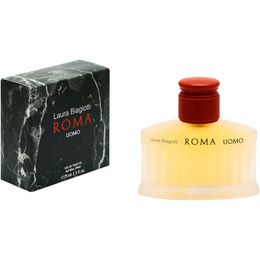 Laura Biagiotti Herren Eau de Toilette &raquo;Roma Uomo&laquo; mit einer holzig-orientalischen Duftnote gelb