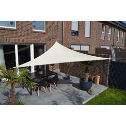 Floracord Sonnensegel B: 360 cm, cremewei&szlig; beige Polyester