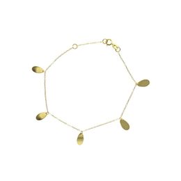 Firetti Damen Bettelarmband &raquo;Schmuck Geschenk Gold 375 Armschmuck Armkette Goldarmband Ankerkette&laquo; Made in Germany gold