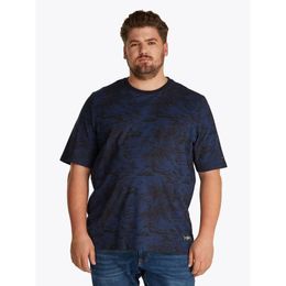 Tommy Hilfiger Big & Tall Tommy Hilfiger Big & Tall Herren T-Shirt &raquo;BT-SUMMER SLUB AOP TEE-B&laquo; Gro&szlig;e Gr&ouml;&szlig;en blau XXL
