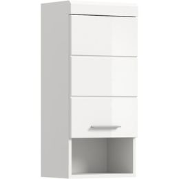 Welltime H&auml;ngeschrank &raquo;SIENA, Breite 37cm, 1 T&uuml;r, 1 offenes F&auml;cher, 1 Einlegeboden, MDF-Front&laquo; TOPSELLER!, 1 Stk. tlg. in verschiedenen Farben 