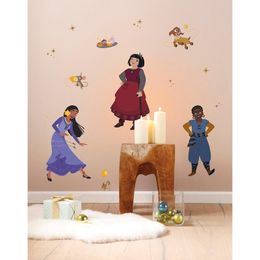 Komar Wandtattoo &raquo;Wish Dance - Gr&ouml;&szlig;e 50 x 70 cm&laquo; selbstklebend, Wandsticker, Kinderzimmer bunt Folie