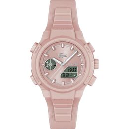 Lacoste Damen Digitaluhr &raquo;LC33&laquo; Armbanduhr, Damen, Herren, Silikonarmband,analog,digital,Stoppfunktion rosa