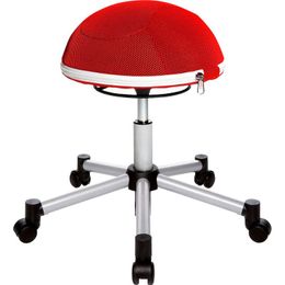 Topstar Arbeitshocker &raquo;Sitness Half Ball&laquo; rot