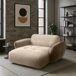 BETYPE Chaiselongue &raquo;Be Fluffy, moderner Love Seat, XXL Sofa, Lese-Sessel, Big-Sessel f&uuml;r 2&laquo; Softes Sitzgef&uuml;hl, moderne Kedernaht, hochwertiger Bezug 
