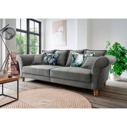 Home Affaire &raquo;Tassilo Mega Sofa mit viel Platz, bequem durch Kaltschaum im Sitz&laquo; schwarz 100% Polyester
