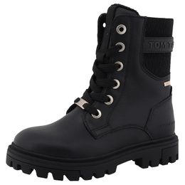 Tom Tailor M&auml;dchen Tom Tailor Winterboots , Schn&uuml;rstiefelette, Winterstiefelette mit TEX-Membran, bequeme Form schwarz 31