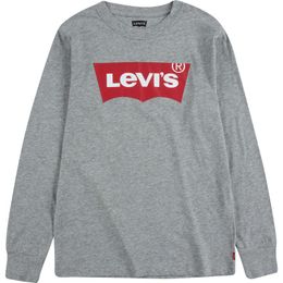 Levi's Kids M&auml;dchen Levi's Kids Langarmshirt &raquo;BATWING TEE&laquo; UNISEX grau 9M74