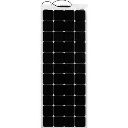 offgridtec Solarmodul &raquo;ETFE SPR-F 165W 27V marine Solarzelle flexibel&laquo; hervorragender Schutz durch EFTE High-Tec Kunststoff schwarz Speziell f&uuml;r 