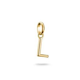 Thomas Sabo Damen Thomas Sabo Charm Buchstabe &raquo;Charm Alphabet/Buchstabe - Connect&laquo; gold