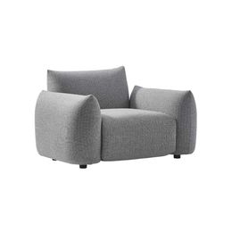 Riess Ambiente Outdoor Gartensessel SEAHAWK anthrazit Aluminium Olefin 1-Sitzer Sofa wetterfest Riess-Ambiente Maritim Modern