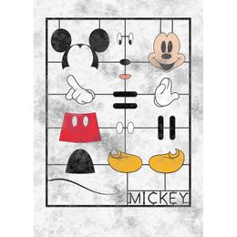 Komar Vliestapete &raquo;Digitaldruck Vlies - Mickey Kit - Gr&ouml;&szlig;e 200 x 280 cm&laquo; bedruckt glatt Kinderzimmer bunt Vlies