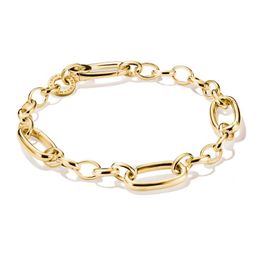 Thomas Sabo Damen Thomas Sabo Charm-Armband &raquo;Charm Club Connect: mit drei Connect Links&laquo; gold