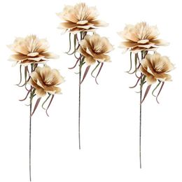 I.GE.A. Kunstblume &raquo;Soft-Magnolie&laquo; 3er Set beige Obermaterial: 100% Kunststoff