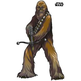 Komar Vliestapete &raquo;Selbstklebende Vlies - Star Wars XXL Chewbacca - Gr&ouml;&szlig;e 127 x 200 cm&laquo; bedruckt glatt Kinderzimmer braun Vlies